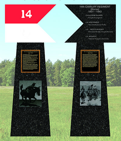 The Regimental Memorial Monument – The 14th Cavalry Association